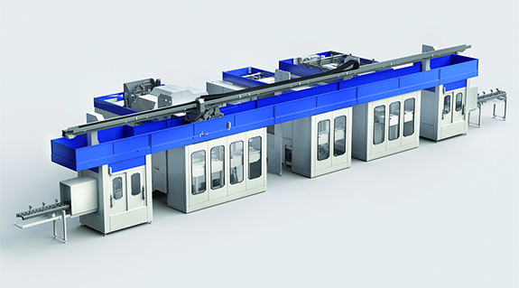 Roller energy chains for a linear gantry